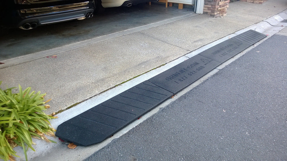 Bridjit Curb Ramp Set for Extra Large 24 Feet Driveways – A2Z Remodel