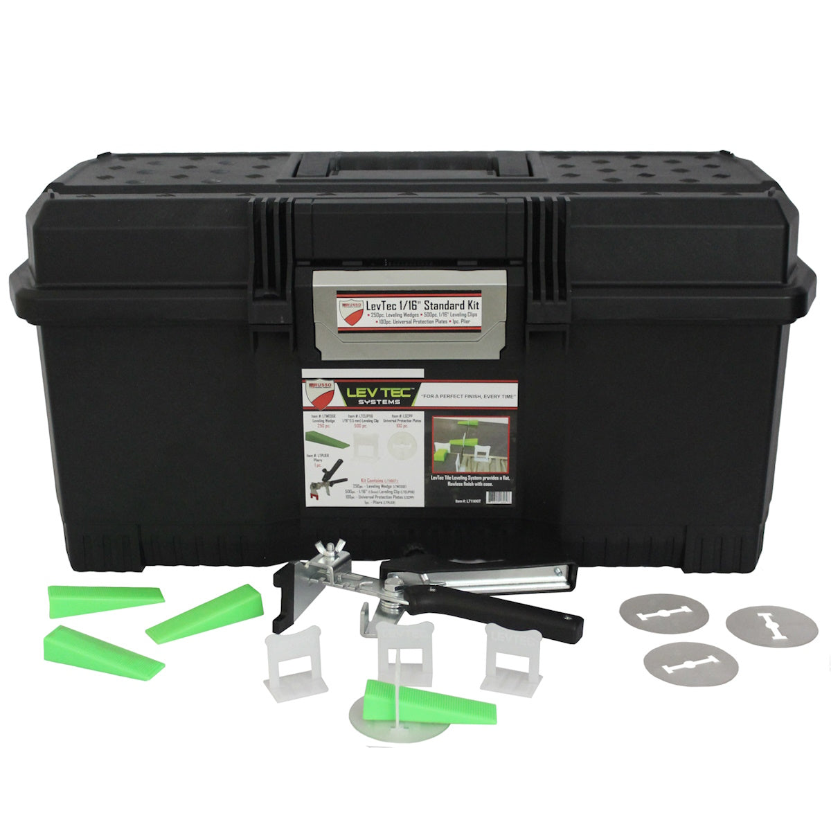 LevTec Lippage Control Tile Leveling System Standard Kits – A2Z Remodel